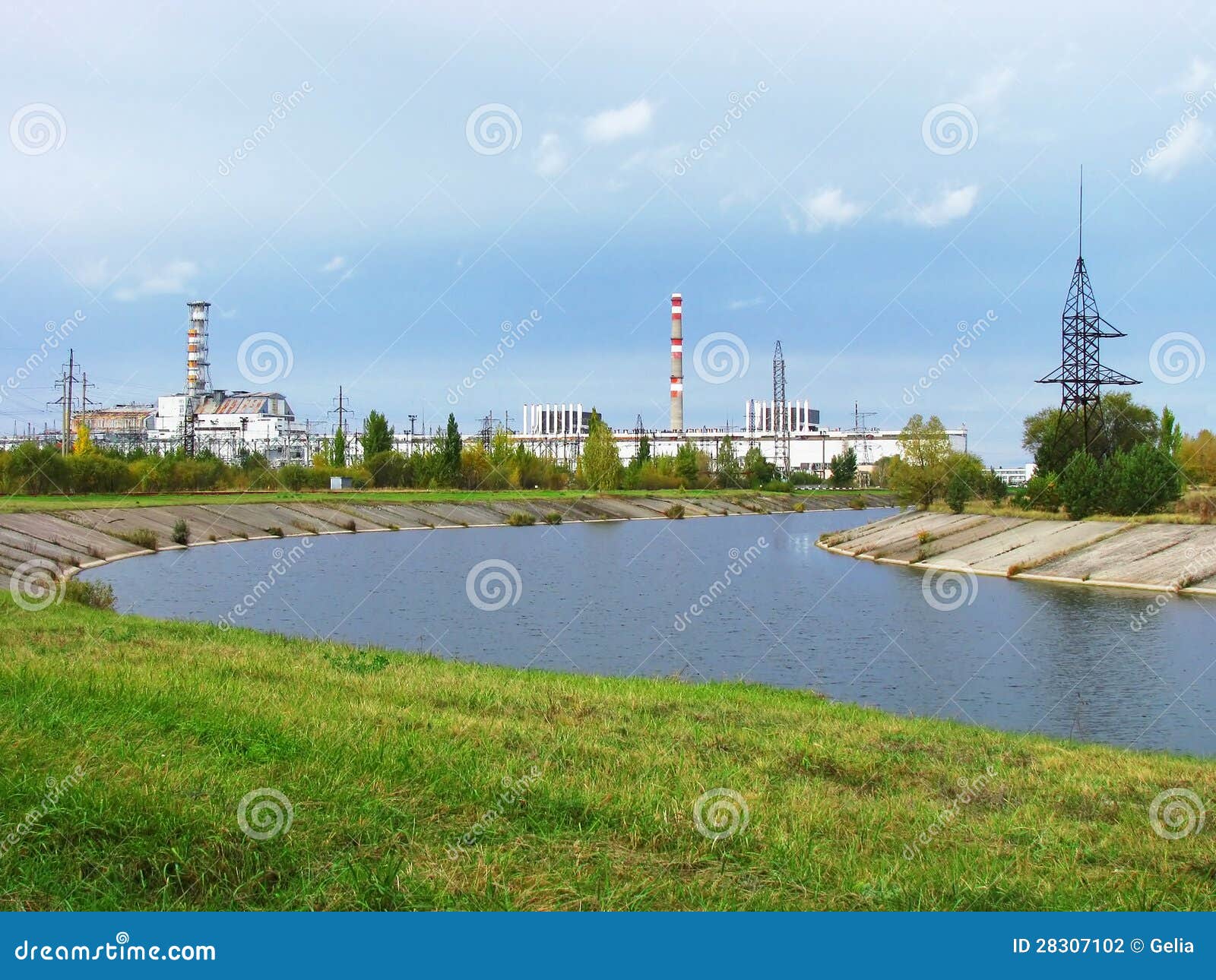 Chernobyl Nuclear Power Plan Stock Photo - Image of explosion, nature ...