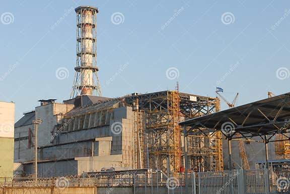Chernobyl Nuclear Power Plant Stock Image - Image of soviet, chornobyl ...