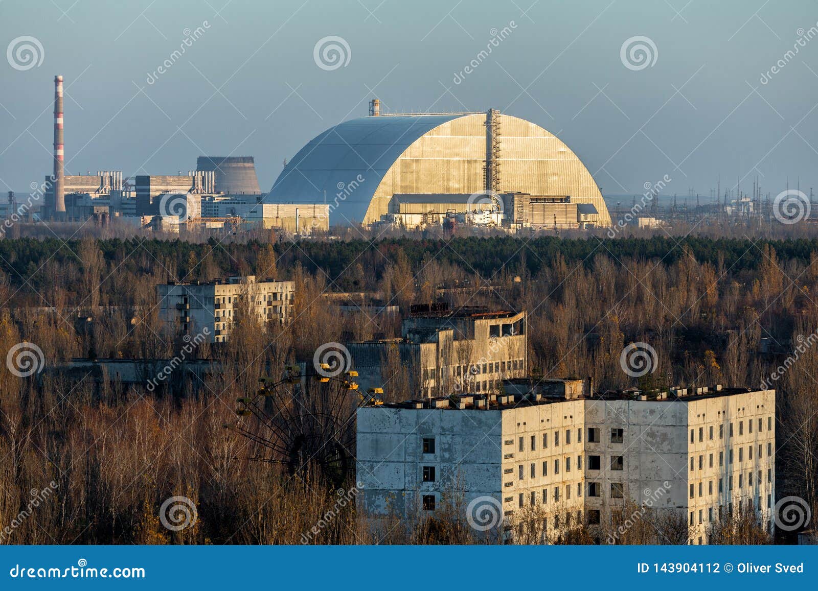Chernobyl Nuclear Power Plant 2019 Stock Photo - Image of radiation ...