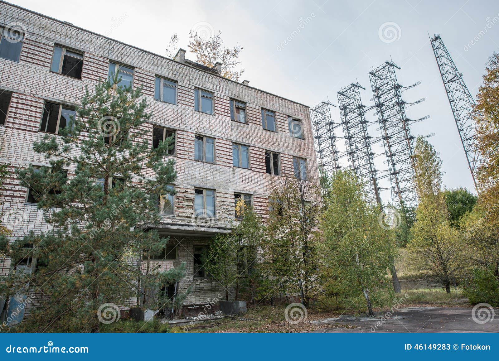 Chernobyl Zone stock image. Image of ruined, soviet, chernobyl - 46149283