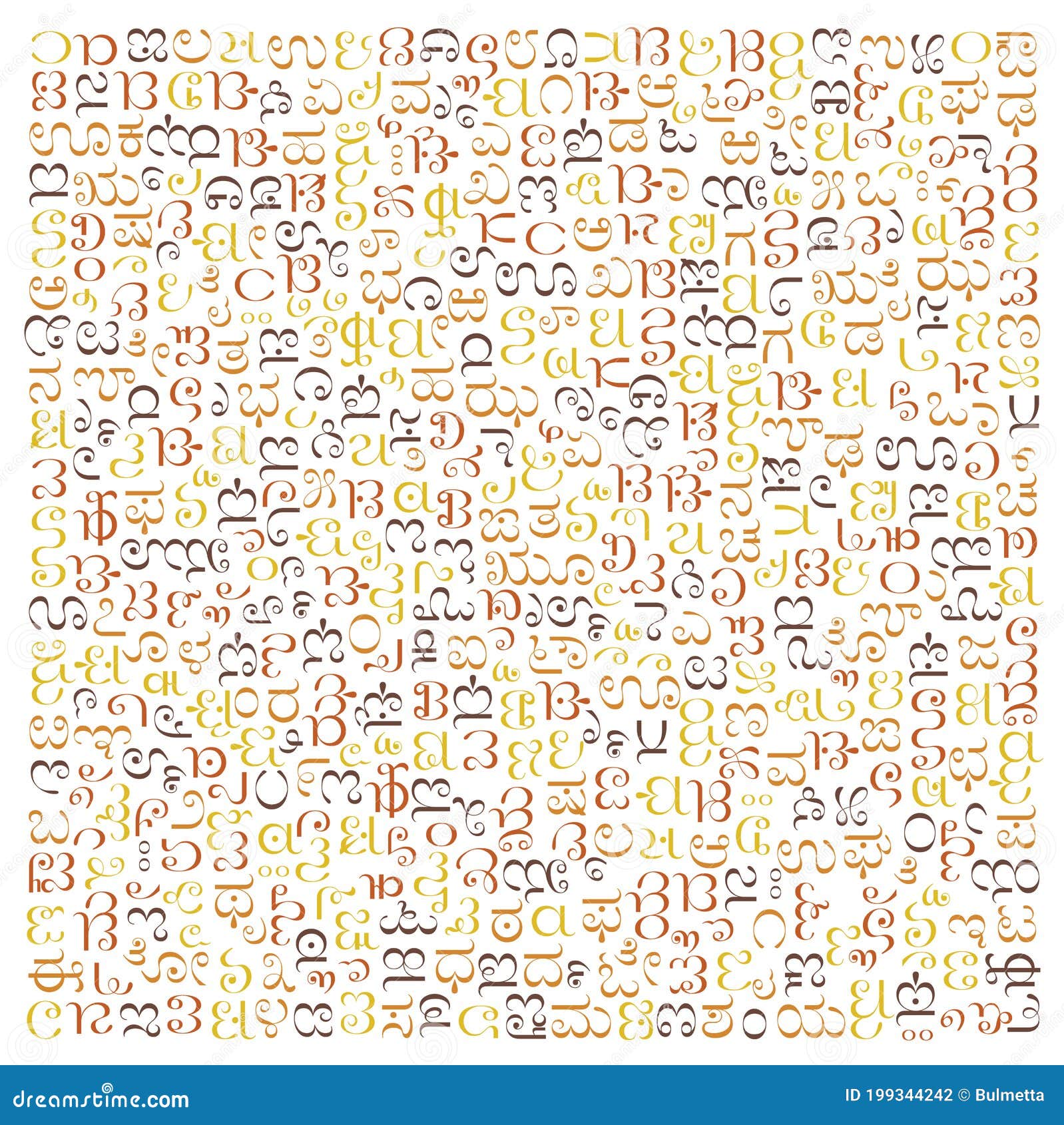 Cherokee script background stock illustration. Illustration of ...