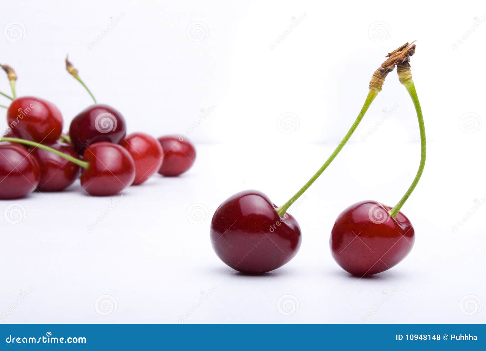 Cherries stock photo. Image of fresh, love, cherry, nature - 10948148