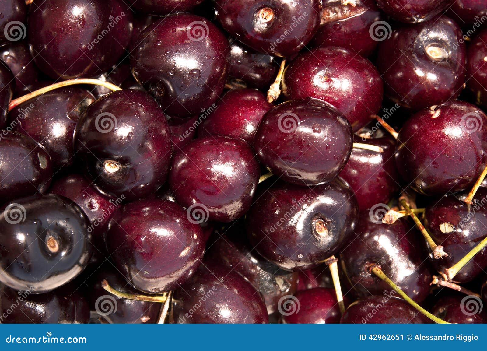 Cherries stock image. Image of cherries, juicy, beautiful - 42962651