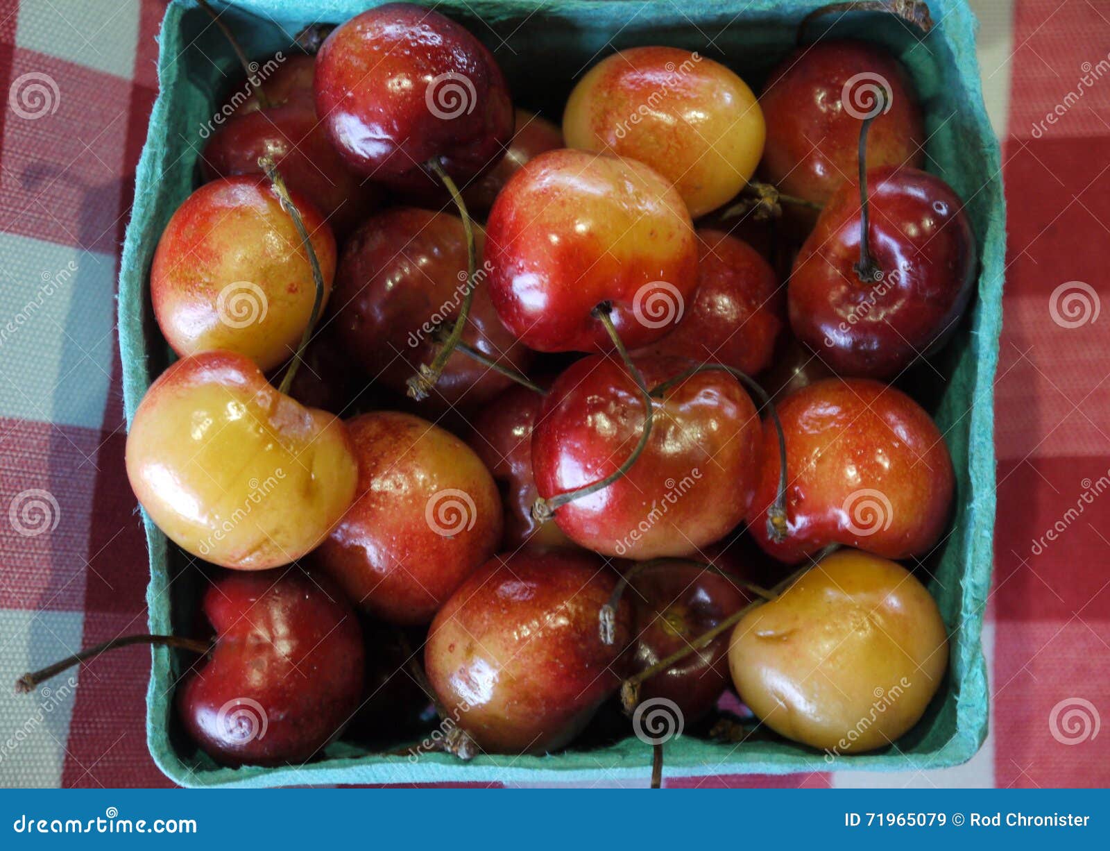 Cherries stock image. Image of farmstand, fruit, farming - 71965079