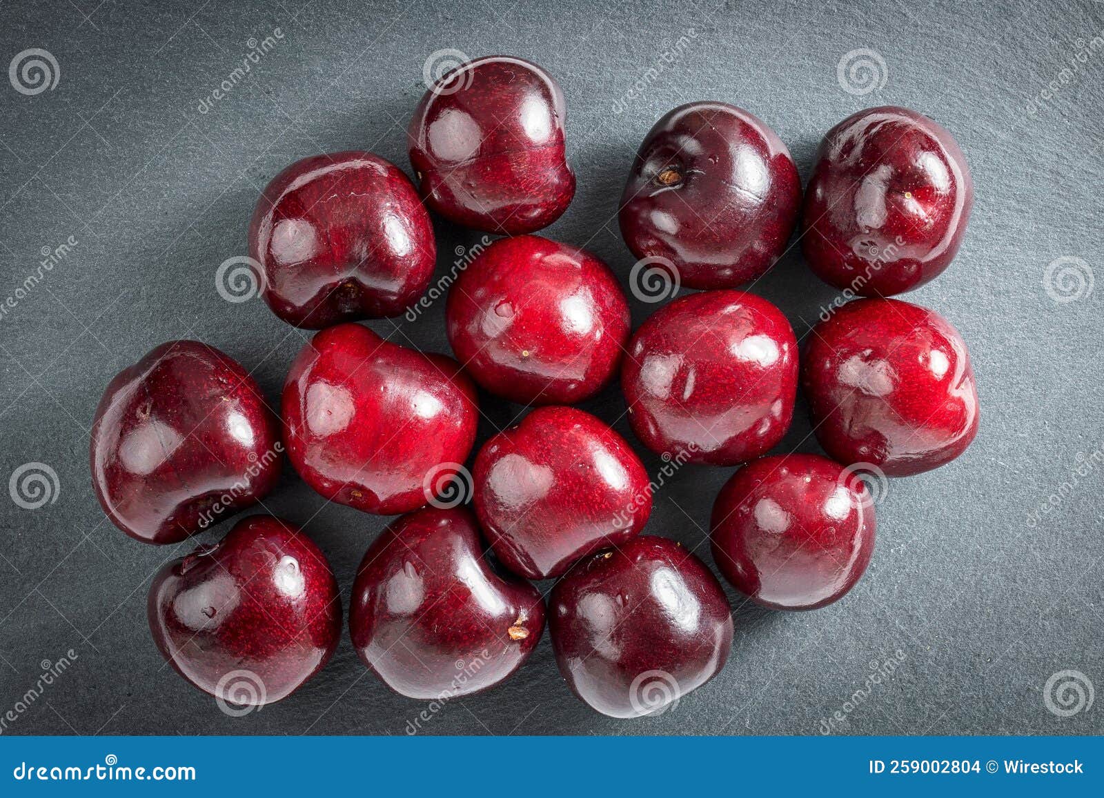 Cherries stock photo. Image of greengrocers, fresh, ripe - 259002804