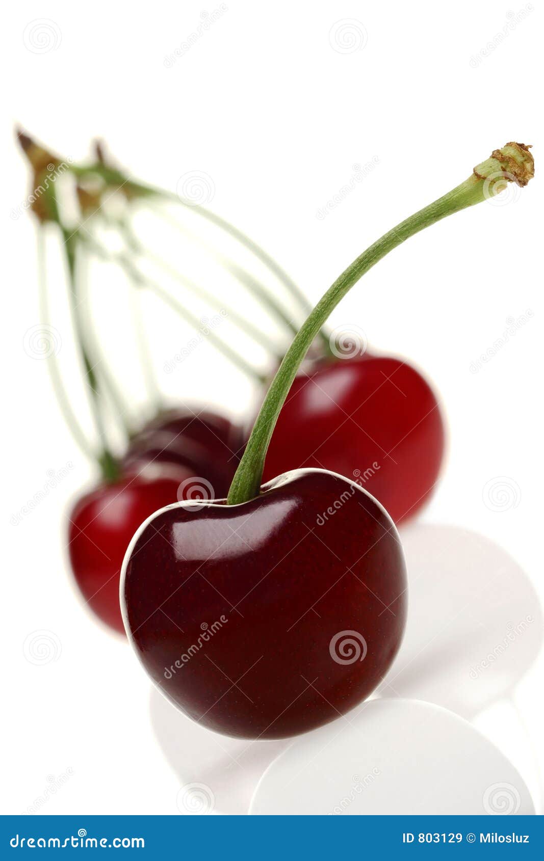 Cherry stock image. Image of vitamins, attractive, cherries - 803129