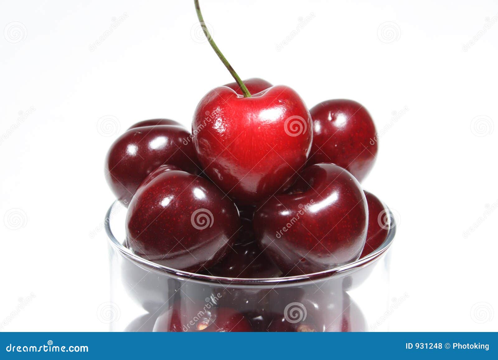 Cherry stock photo. Image of spring, isolated, fresh, summer - 931248