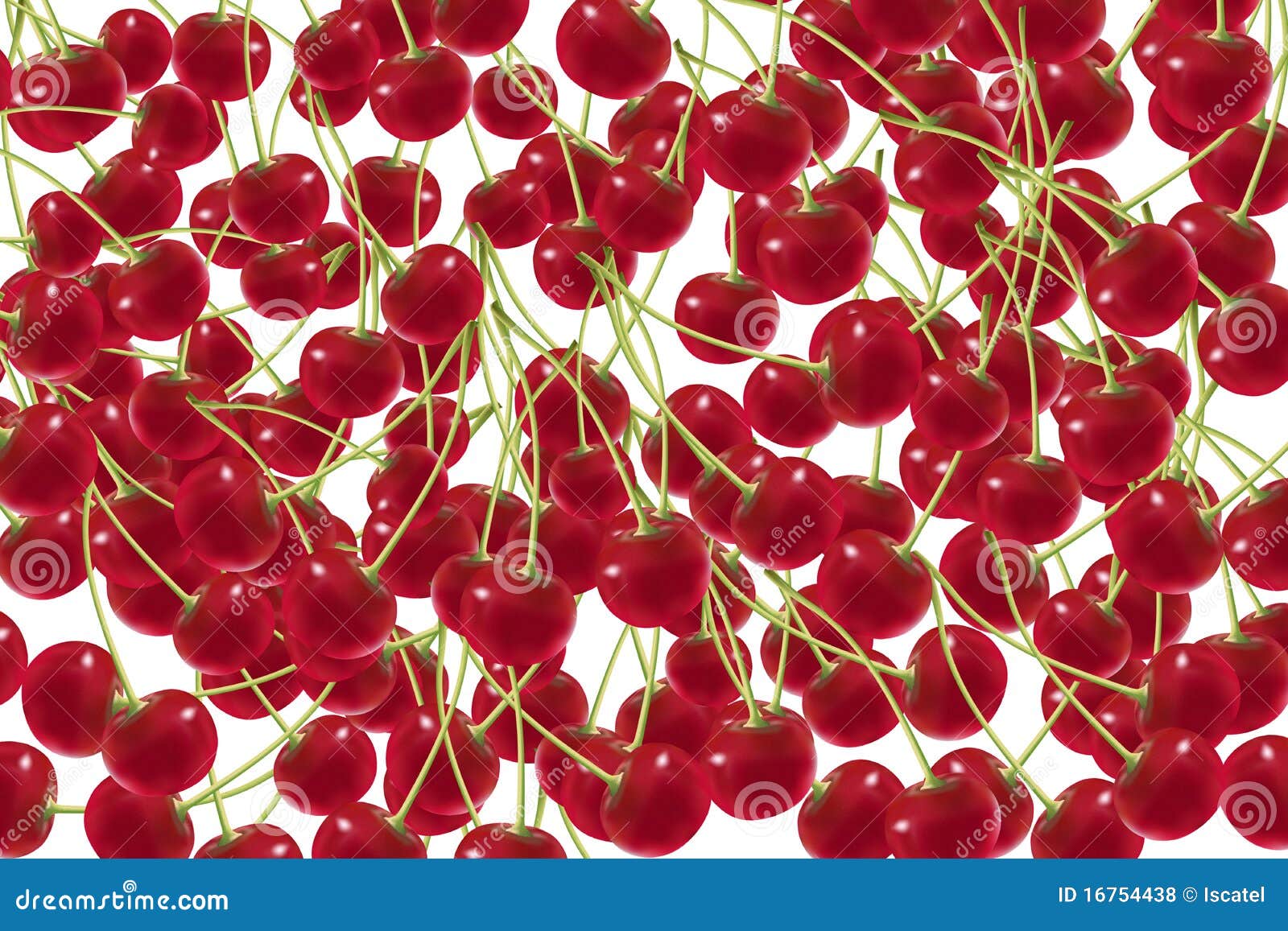 Cherry background stock illustration. Illustration of harvesting - 16754438