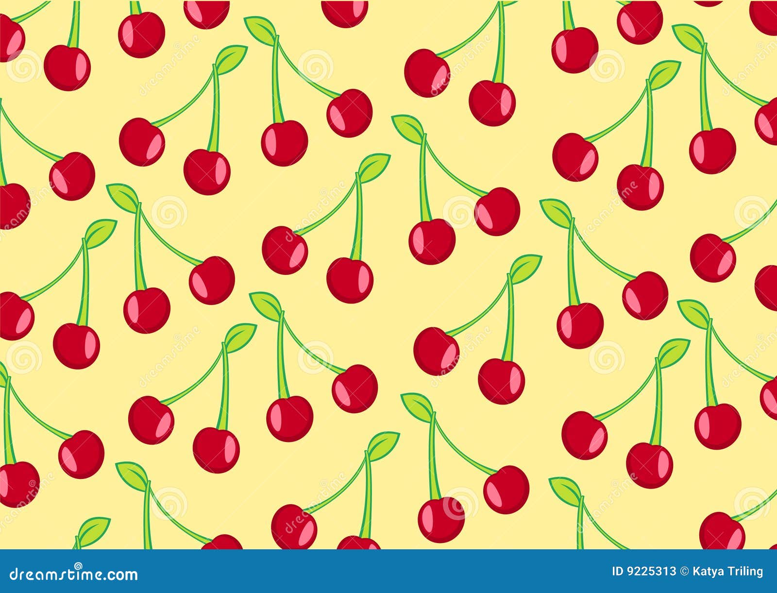 Cherry background stock vector. Illustration of nature - 9225313
