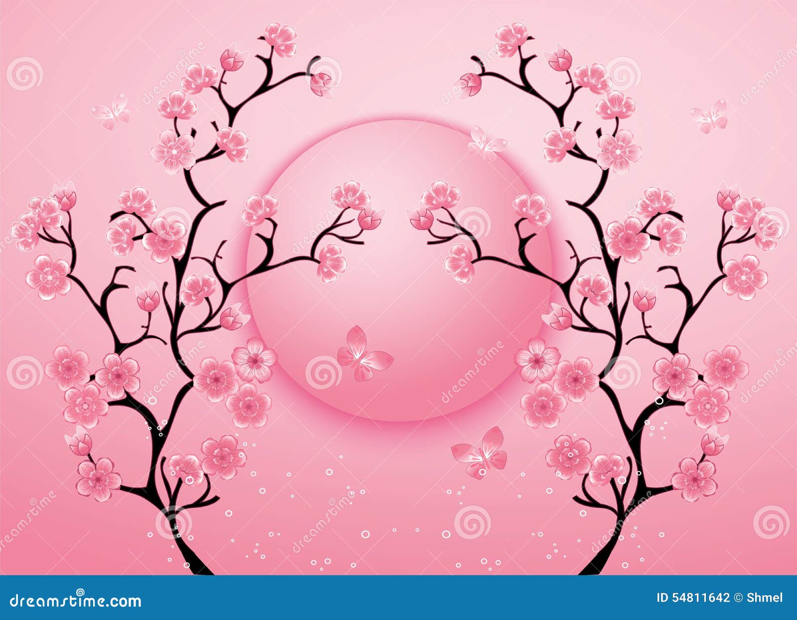 Cherry Blossom Template Pattern