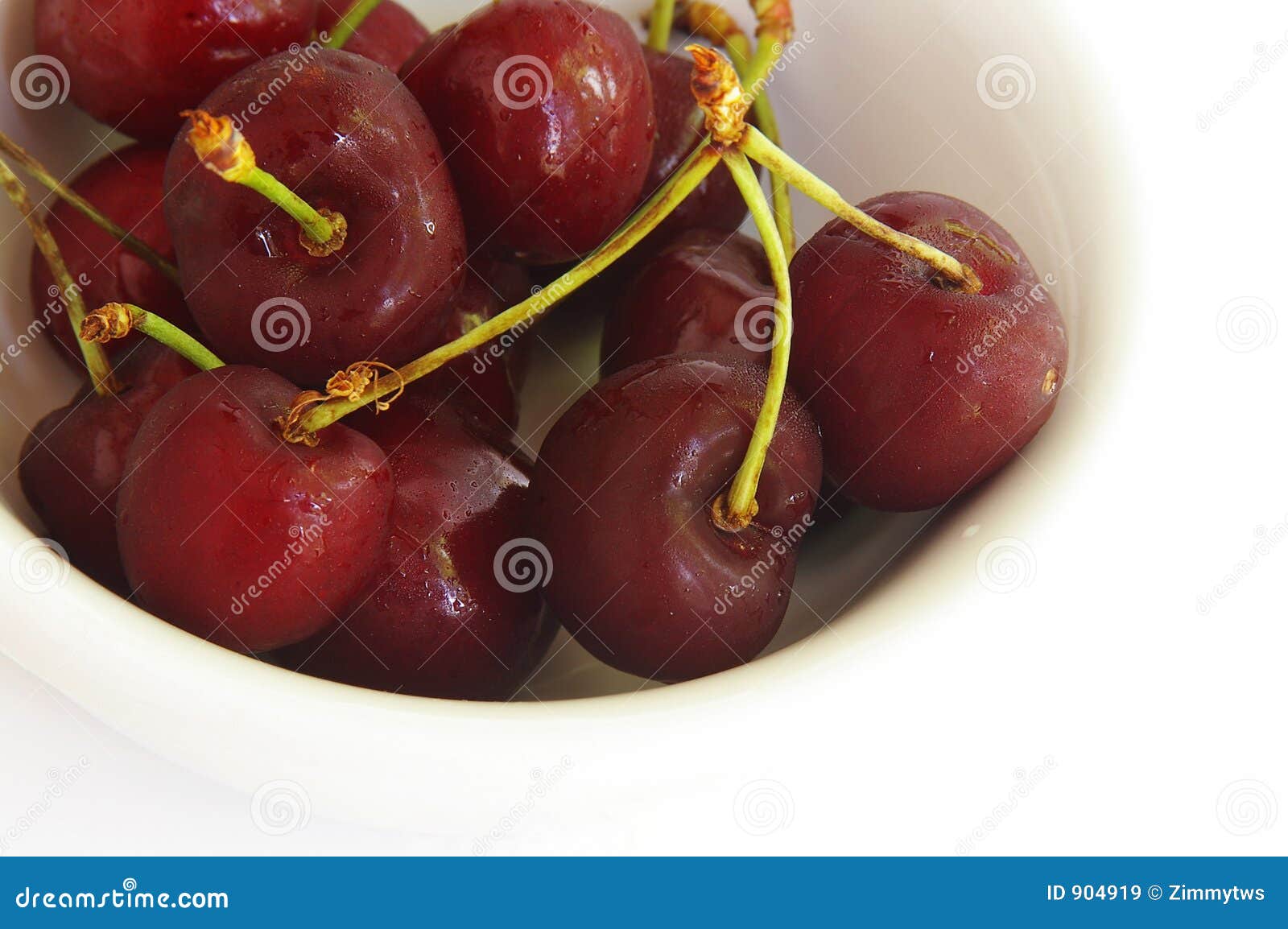 Cherry bowl stock image. Image of isolate, nutritious, autumn - 904919
