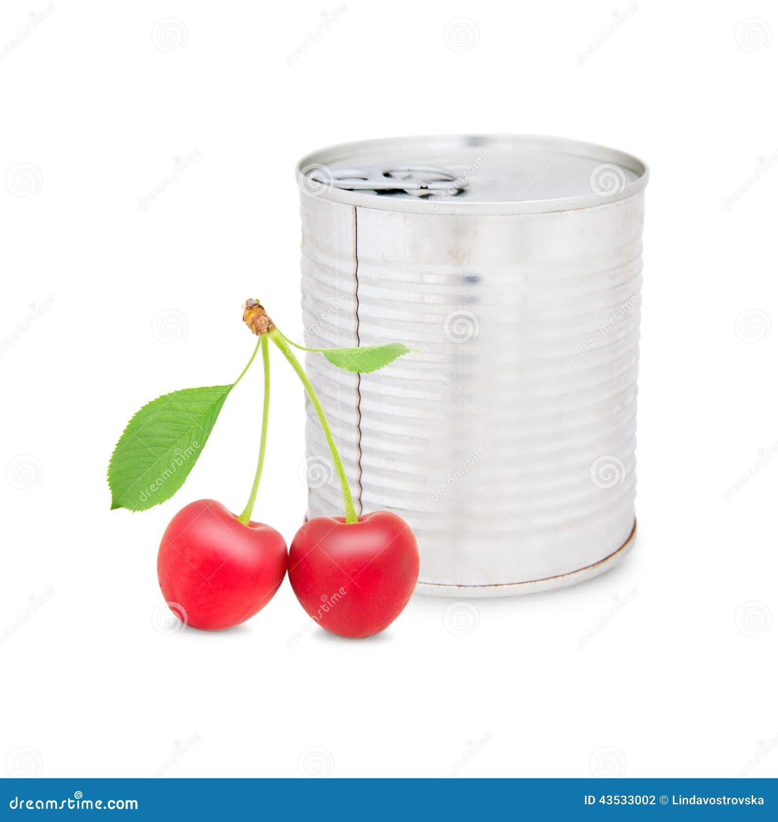 Cherry can stock photo. Image of fragrance, fragrant - 43533002