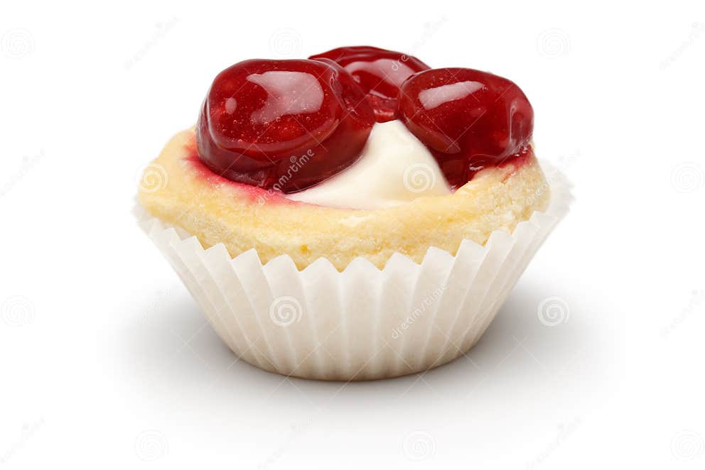 Cherry Cupcake stock photo. Image of sweet, decorated - 22784922