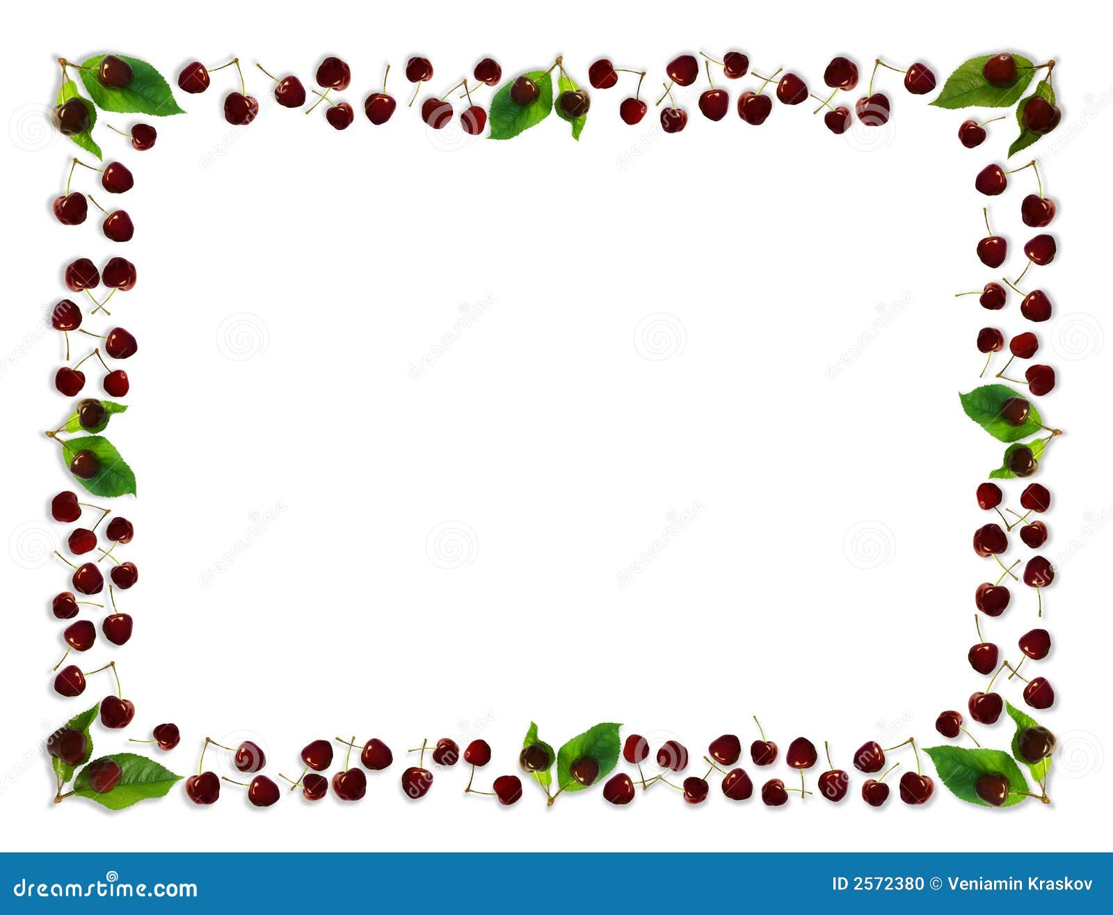 Cherry Frame Stock Photo - Image: 2572380