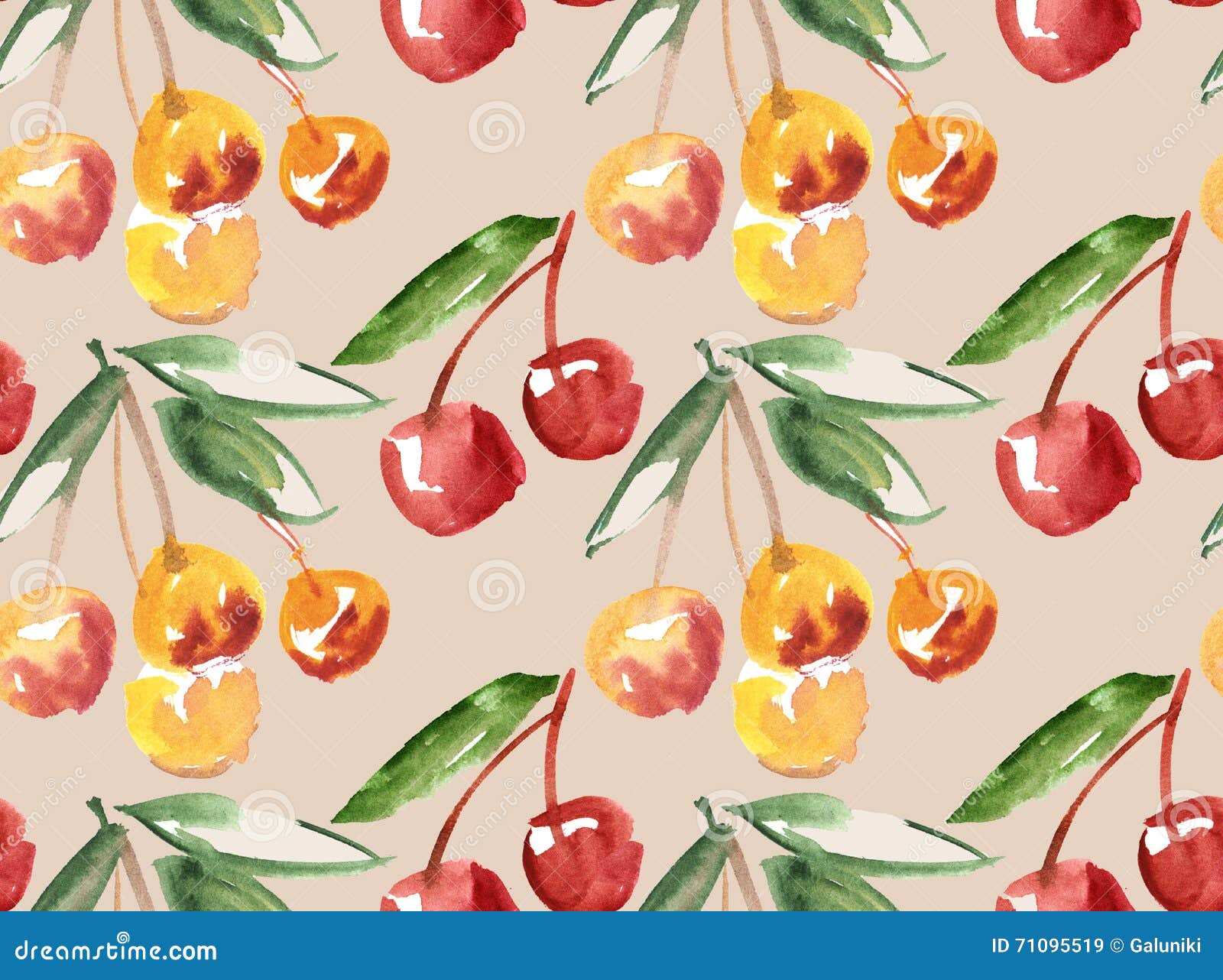 Cherry fruit illustration. stock illustration. Illustration of food ...