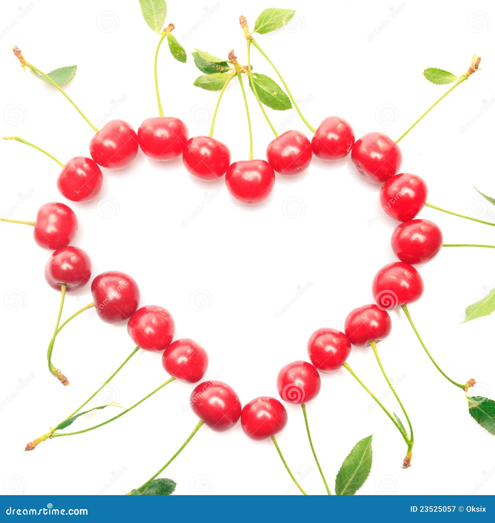 Cherry heart stock image. Image of group, food, nature - 23525057