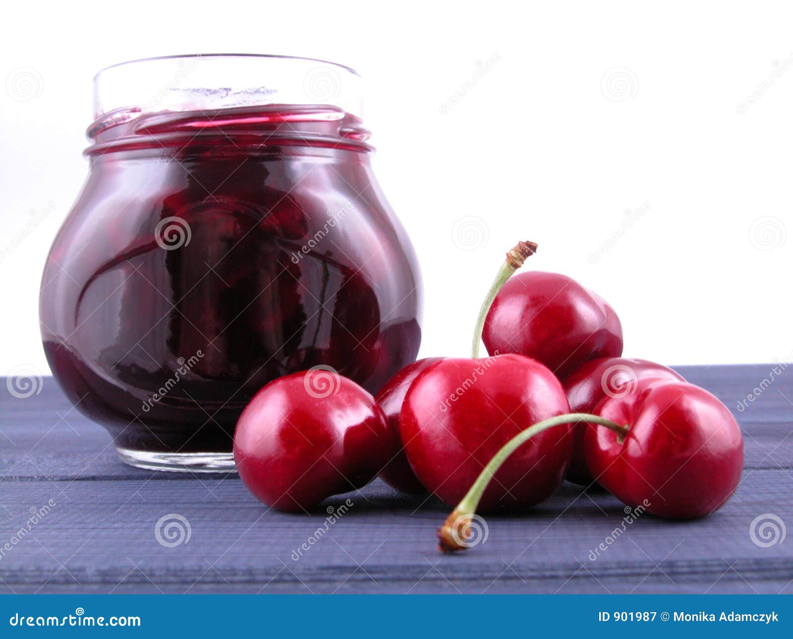 Cherry jam stock image. Image of dessert, marmalade, ingredient - 901987