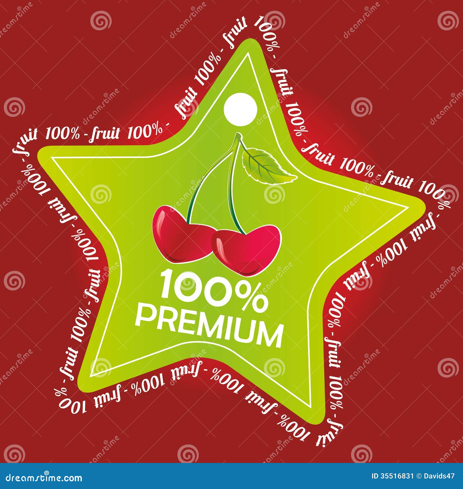 Cherry label stock vector. Illustration of element, discount - 35516831