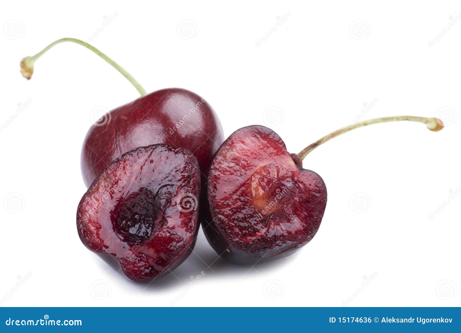 Cherry macro stock photo. Image of delicious, ripe, diet - 15174636