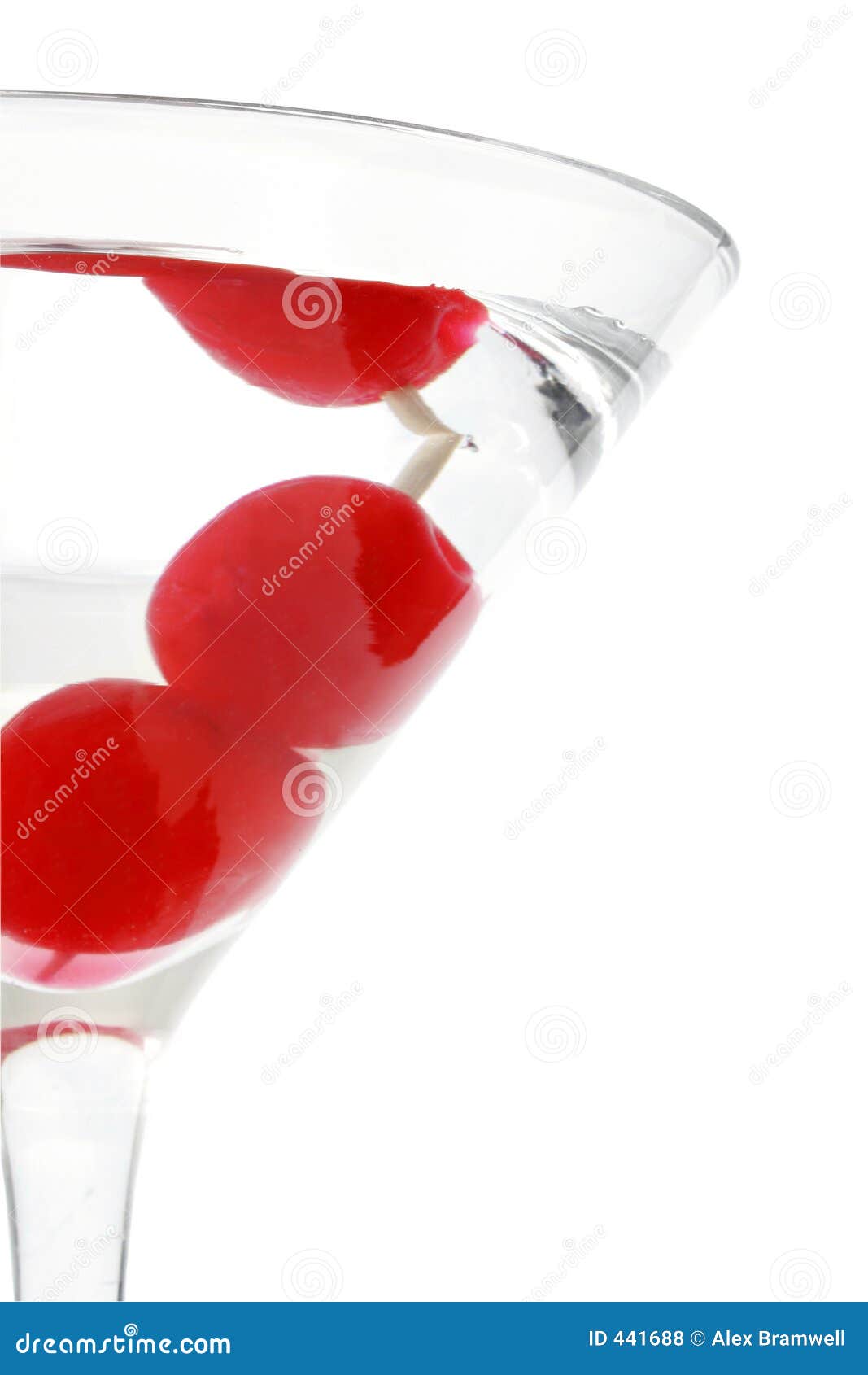 Cherry Martini stock photo. Image of party, cherry, garnish - 441688