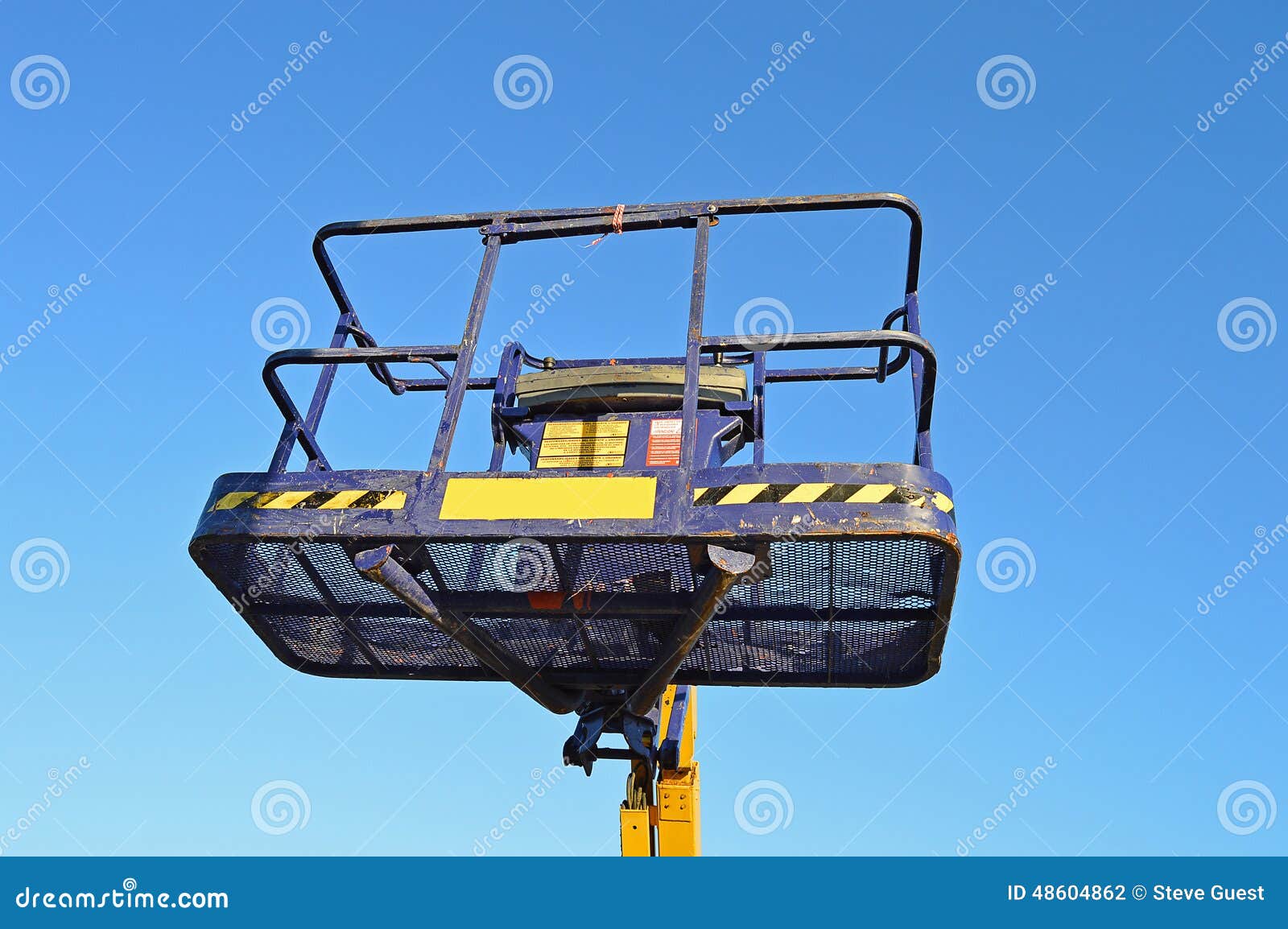 A Work Platform - Industry Construction Cherry Picker Stock Photo ...