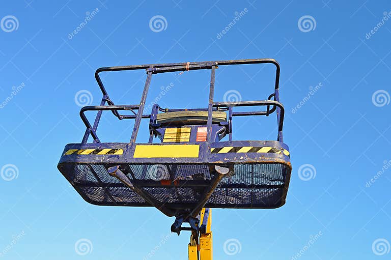 A Work Platform - Industry Construction Cherry Picker Stock Photo ...