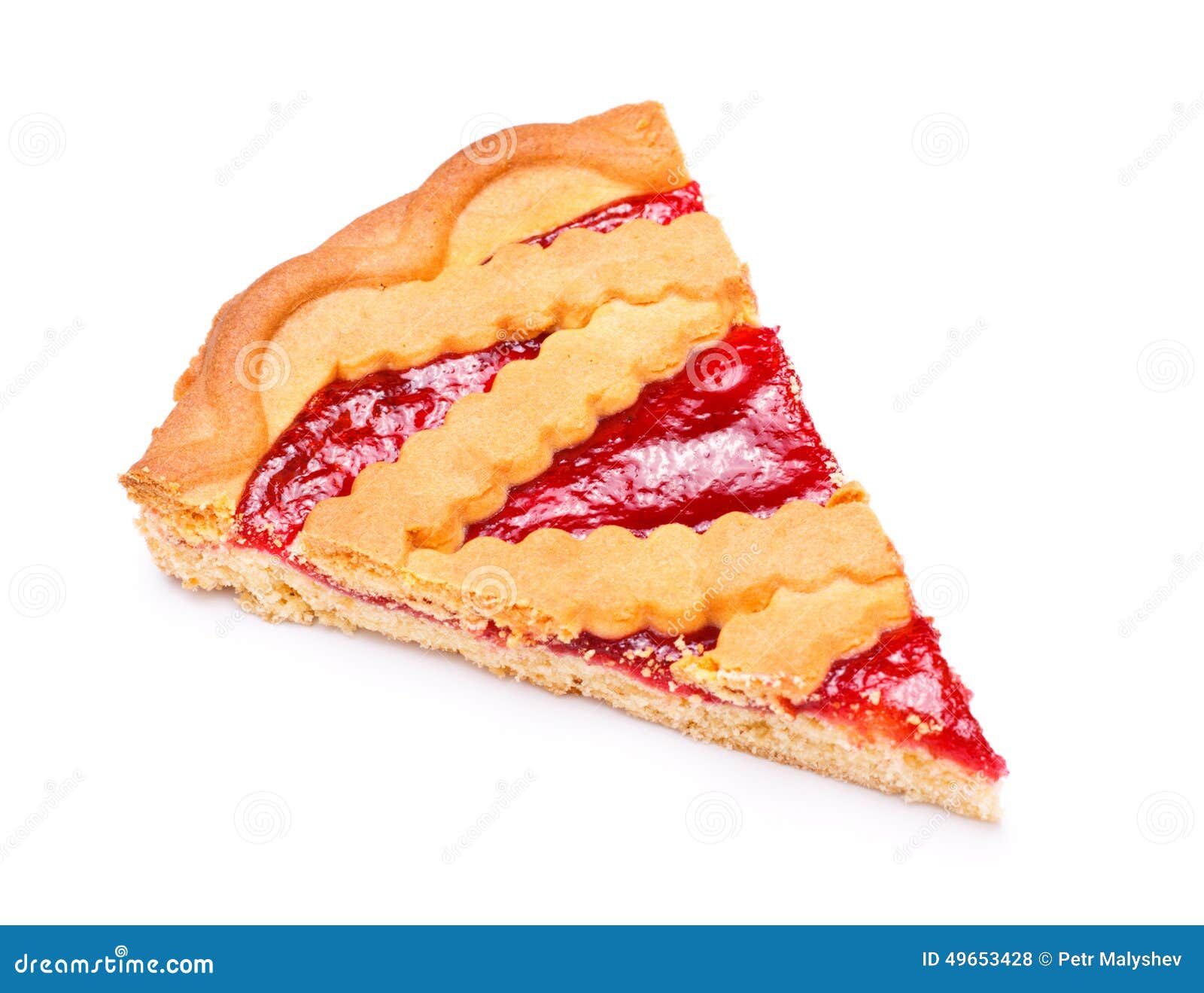 Cherry Pie Slice stock foto. Image of ingrediënt, gebakken - 49653428