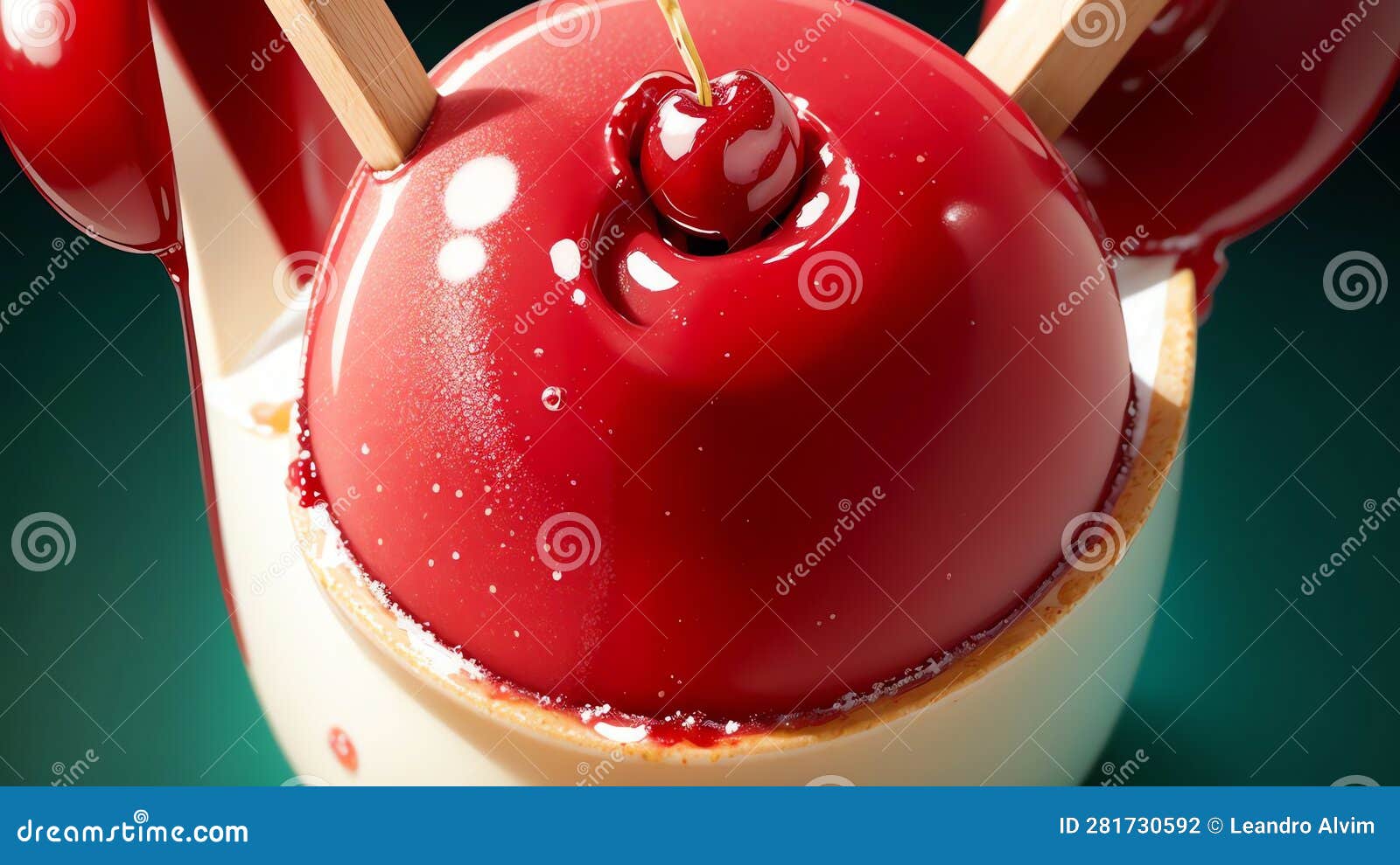 Cherry Pit Explosion a Pop Art Celebration of National Cherry Popsicle ...