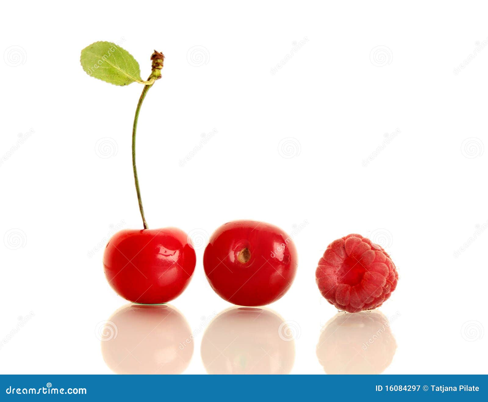 Cherry and raspberry stock image. Image of raspberry - 16084297