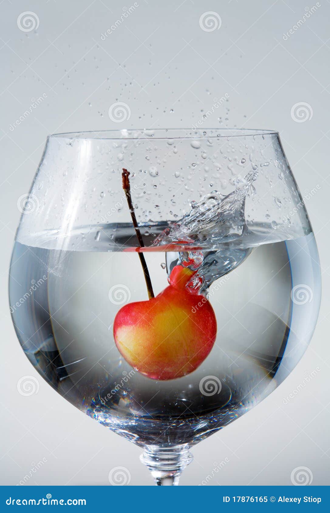 Cherry Splash stock image. Image of macro, drink, fresh - 17876165