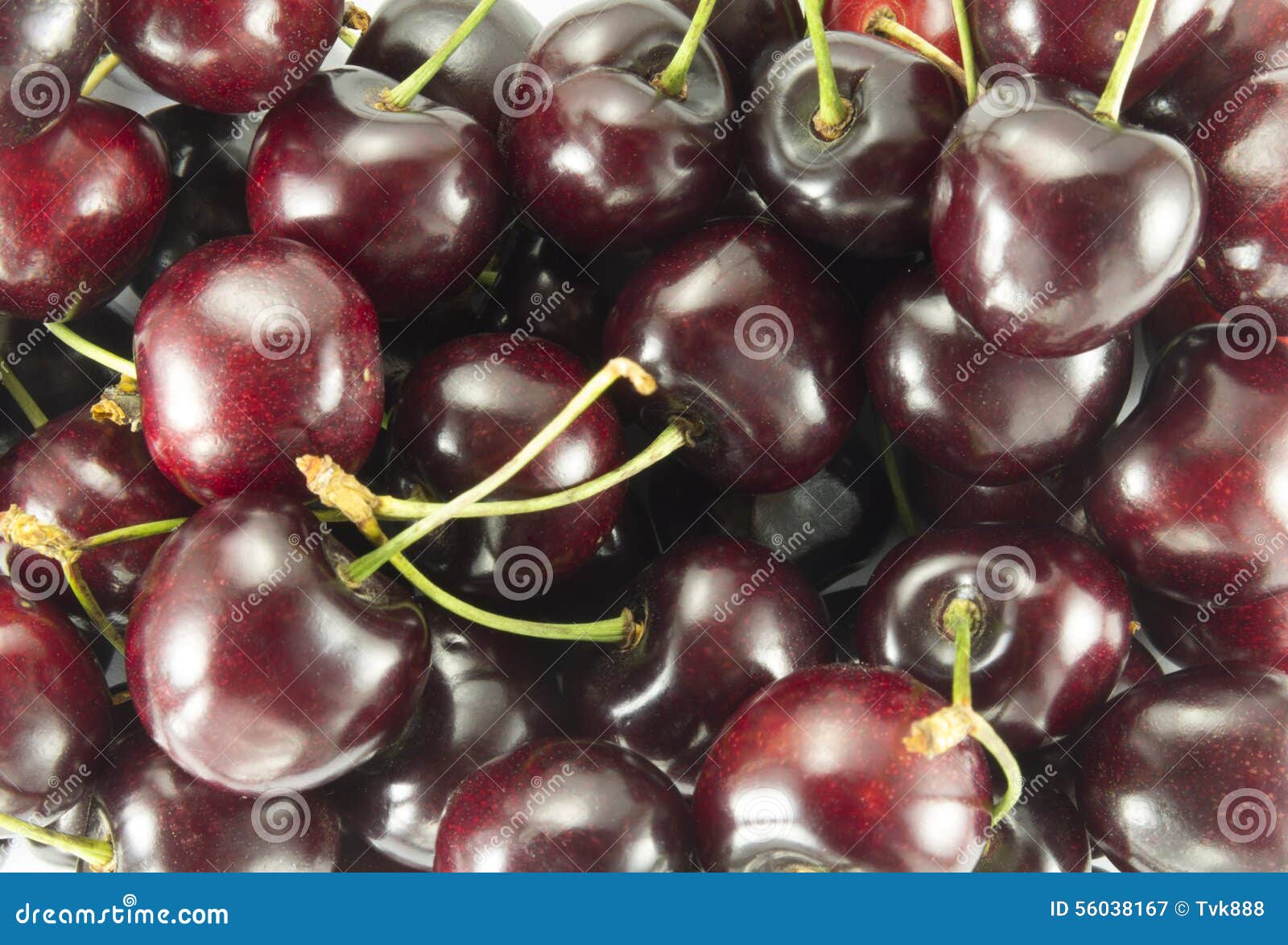 Cherry (sweet Cherry - Dark Red) Stock Image - Image of eating, iodine ...