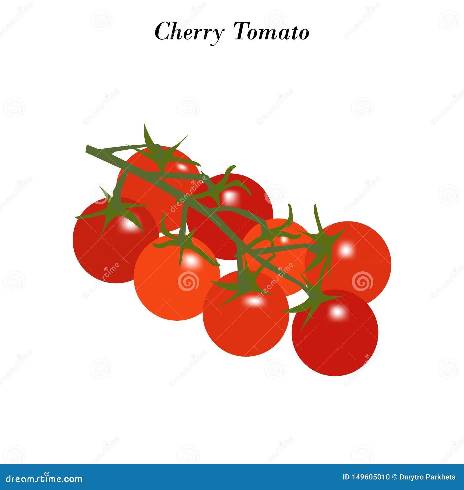 Tomato Illustration. Cartoon Icon Style | CartoonDealer.com #225811960