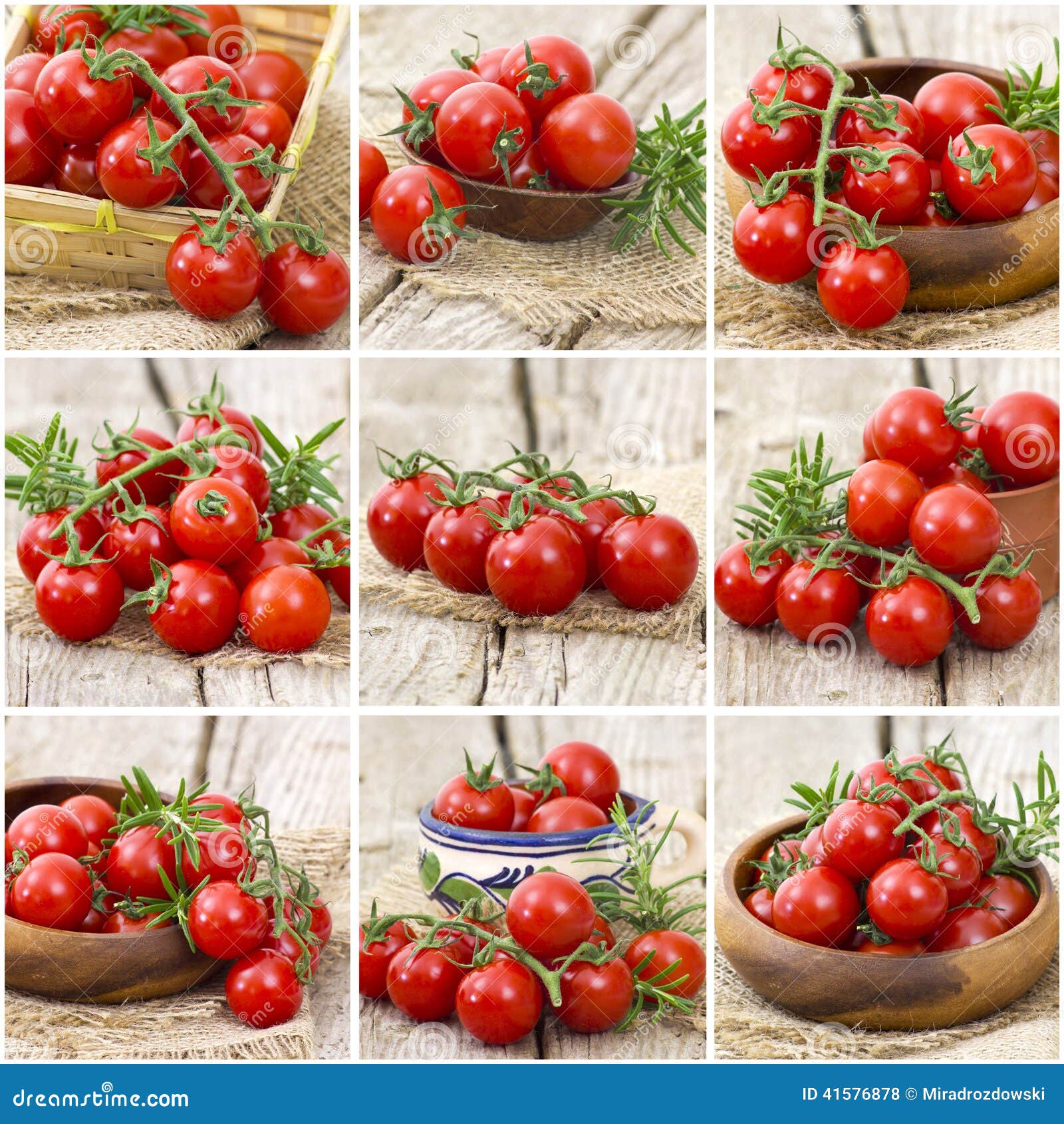 Cherry tomatoes - collage stock photo. Image of tomatoes - 41576878