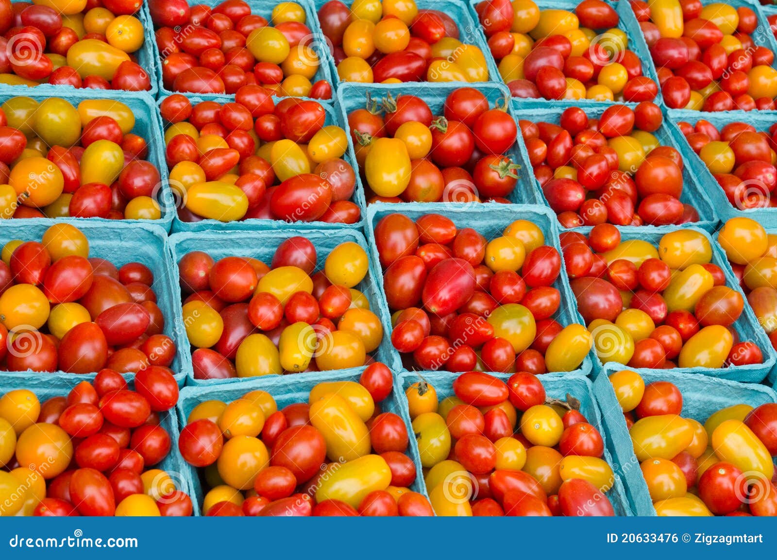 Cherry tomatoes on display stock photo. Image of vegetables - 20633476