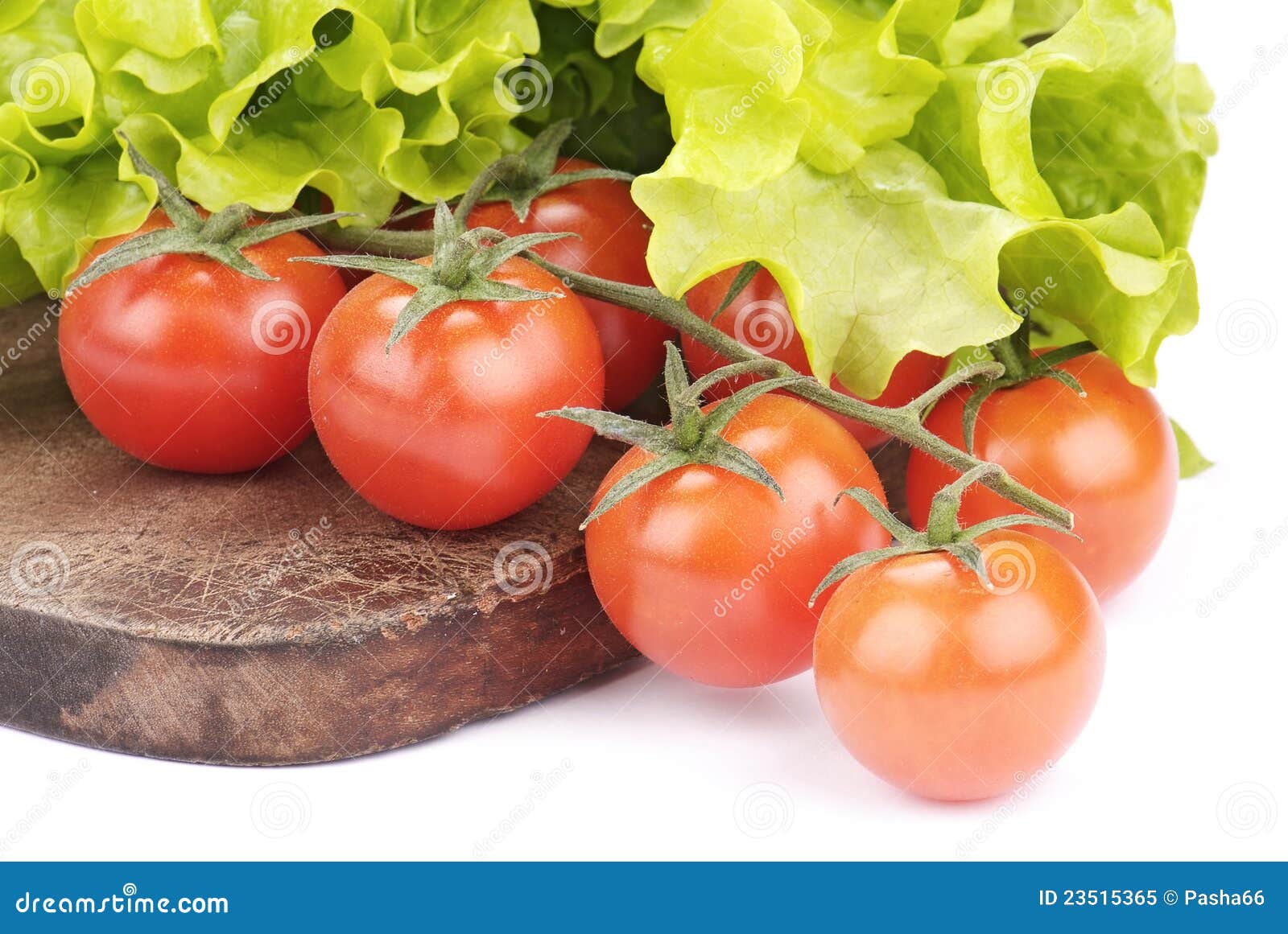 Cherry tomatoes and salad stock image. Image of healthy - 23515365