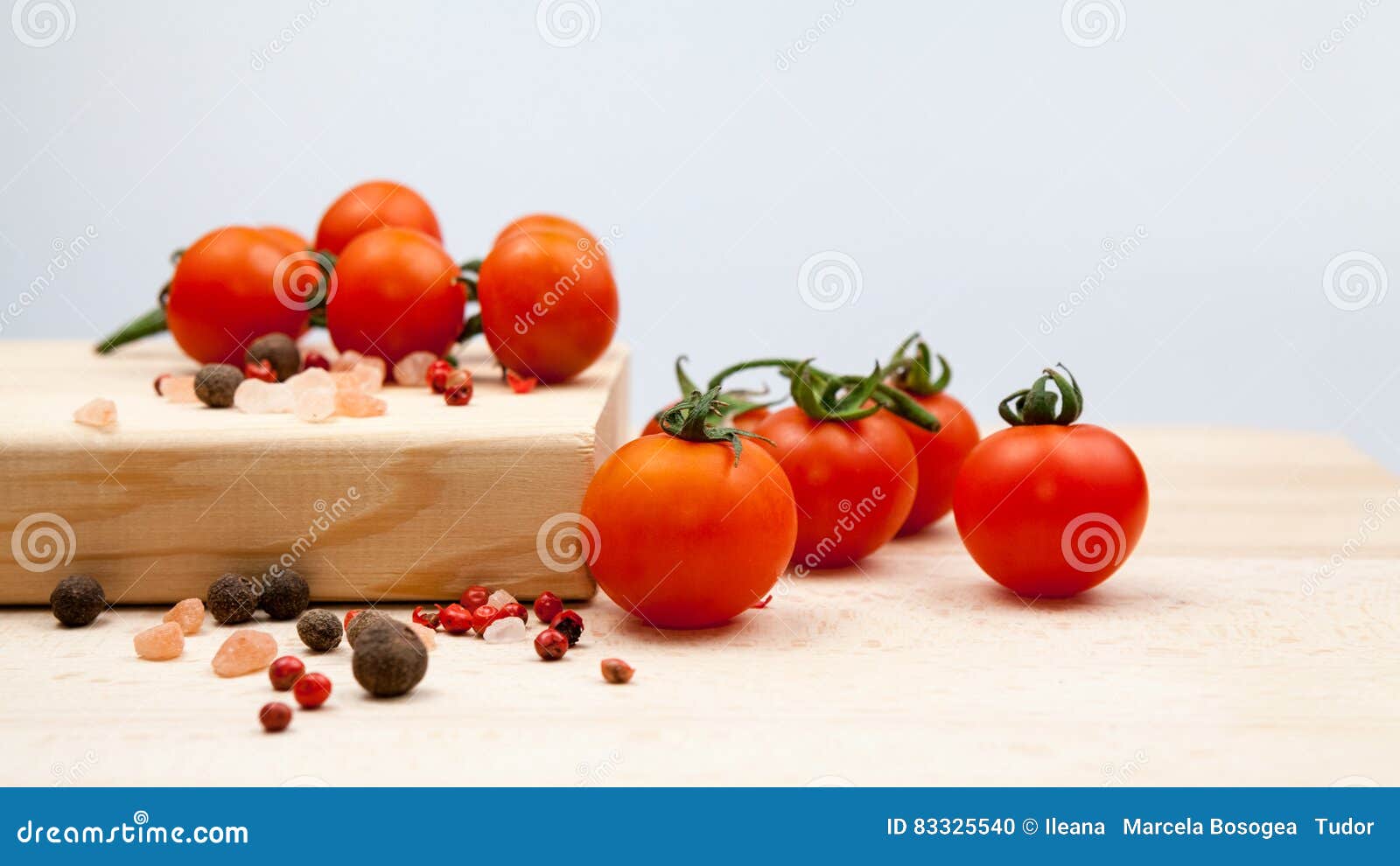 Cherry Tomatoes with Spices Stock Photo - Image of assortment, group ...