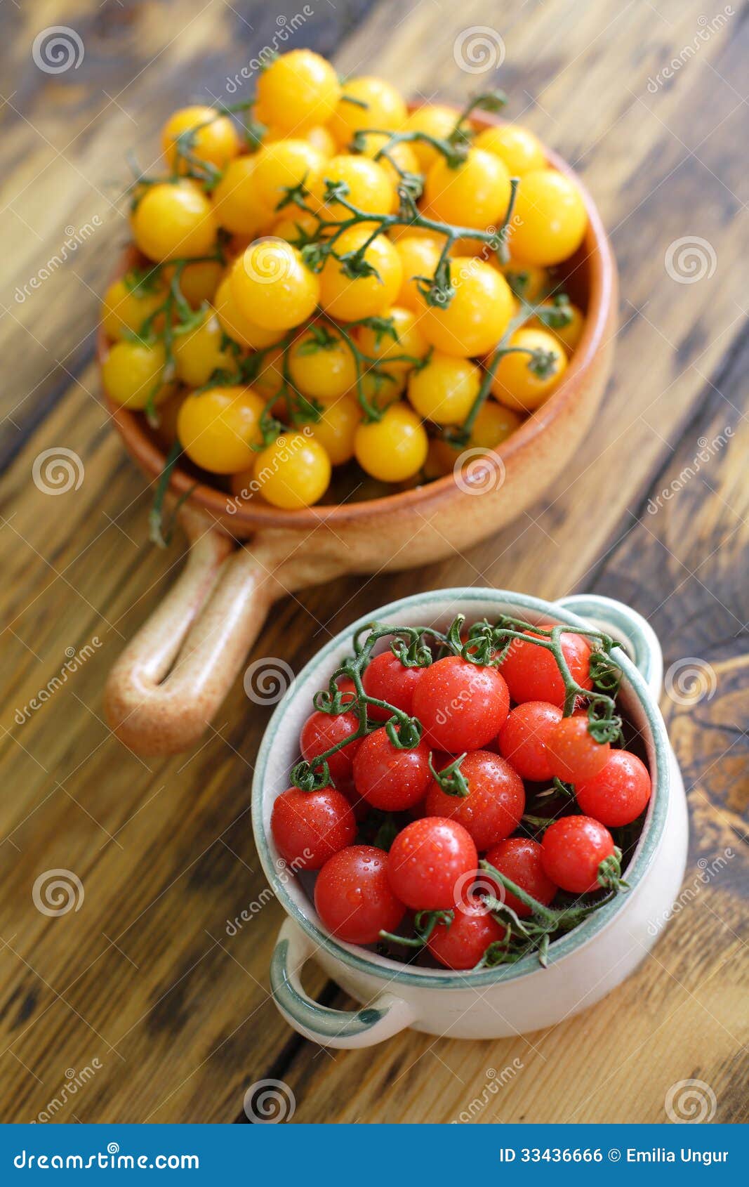 Cherry Tomatoes on the Table Stock Photo - Image of texture, food: 33436666