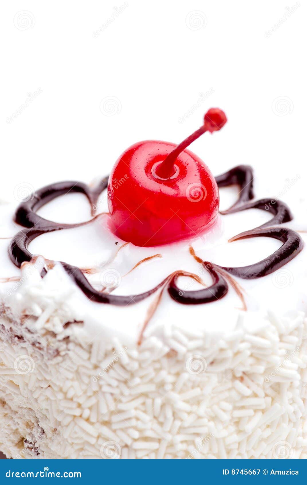 Cherry topping stock image. Image of food, confectionery - 8745667