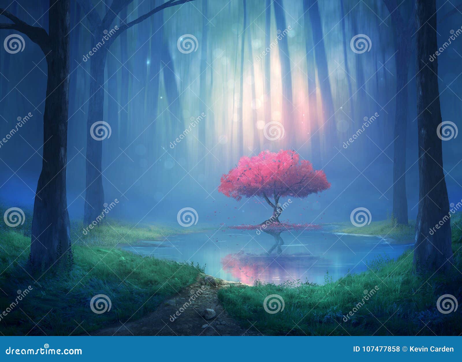 Tree Or Forest Side View Isolated On White Background For Landscape ...