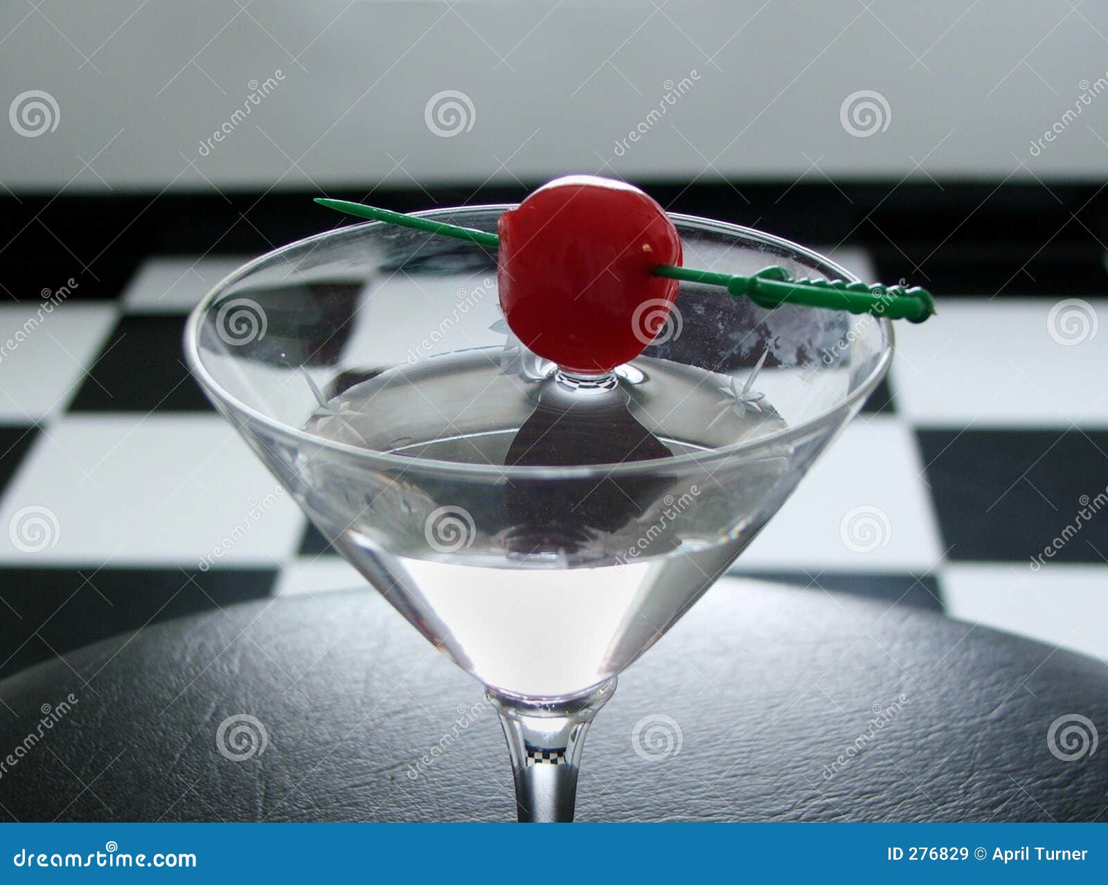 Cherry vodka stock image. Image of liquid, nightlife, stool - 276829