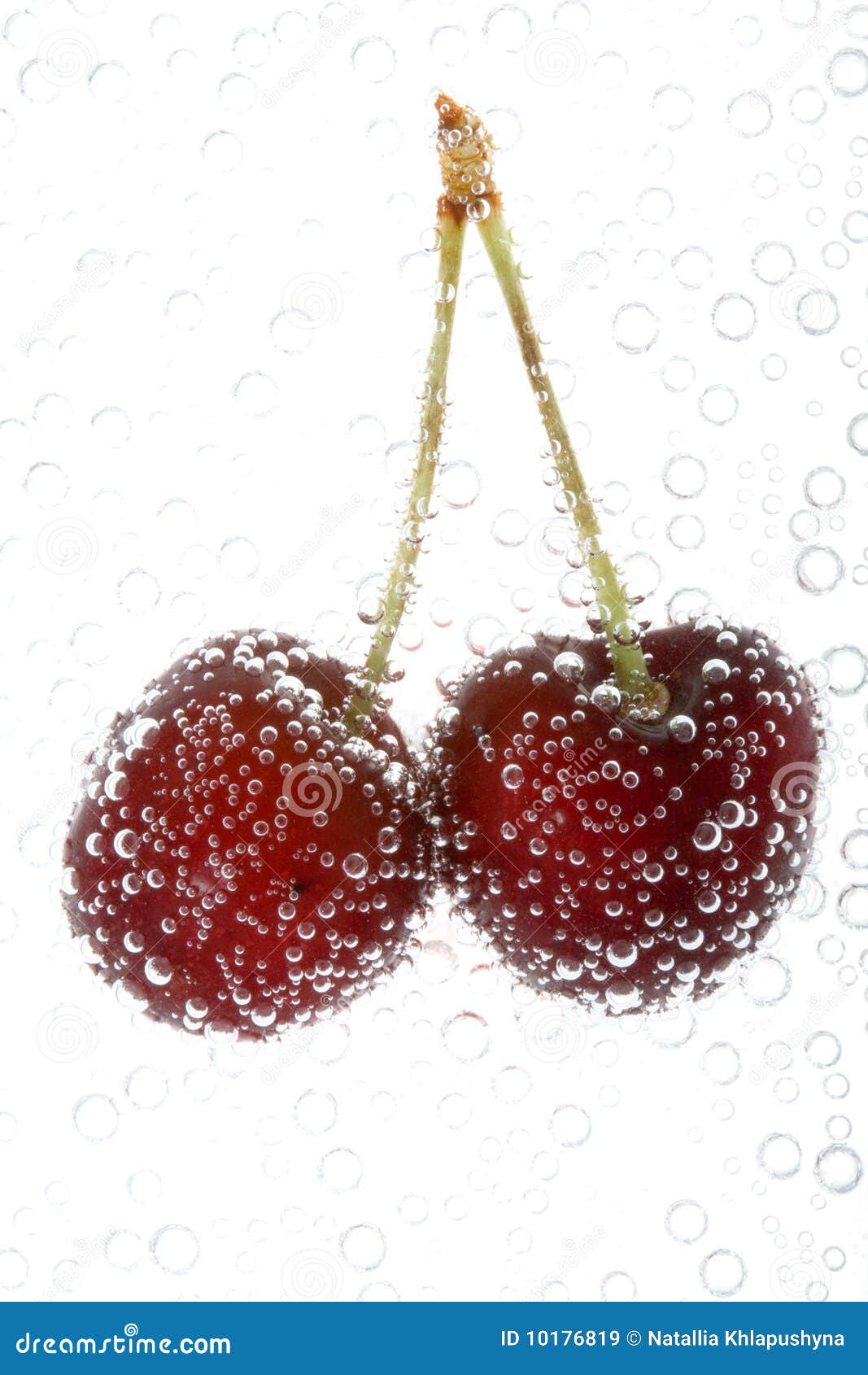 Cherry in water stock image. Image of fruit, ripe, food - 10176819