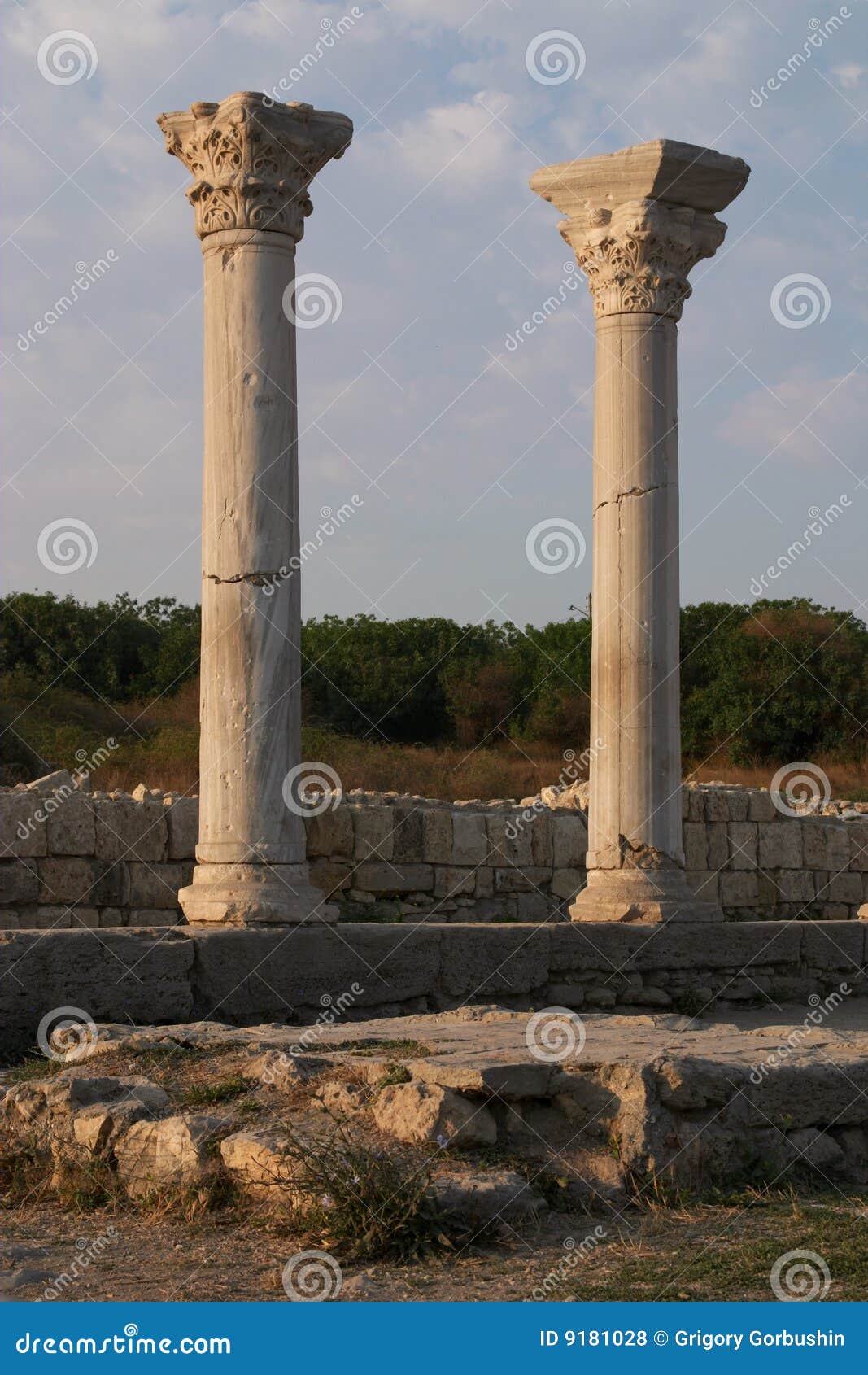 Chersonesos ruins stock photo. Image of ancient, greek - 9181028