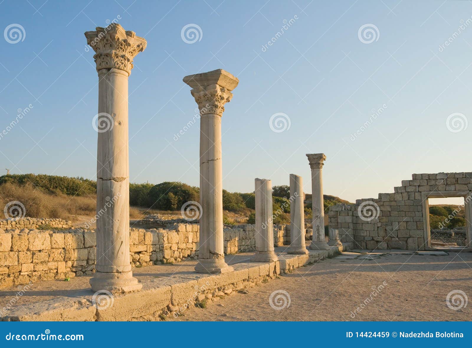 Chersonesos Taurica stock image. Image of crimea, european - 14424459