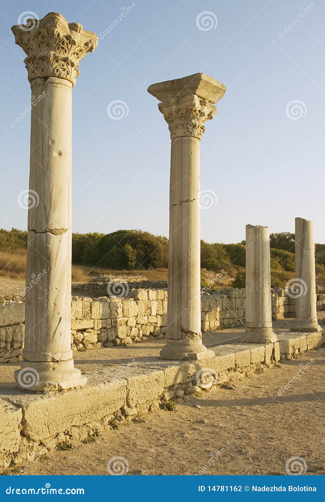 Chersonesos Taurica stock photo. Image of landmark, historic - 14781162