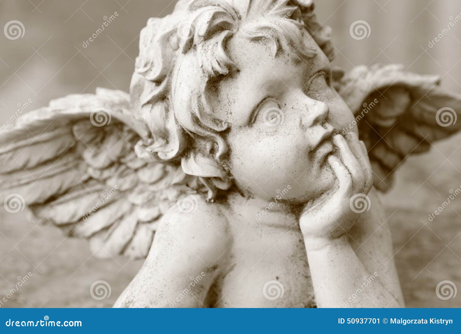 Cherub immagine stock. Immagine di cherubino, icona, sepoltura - 50937701