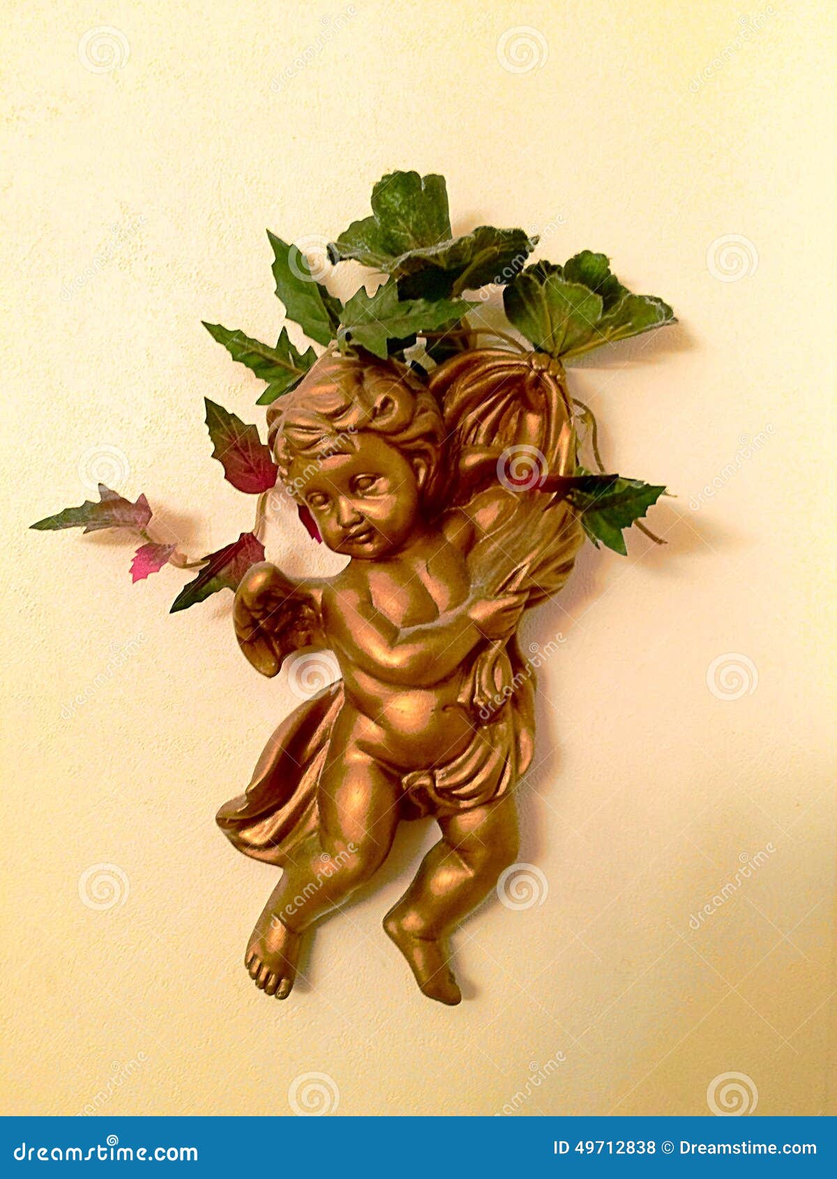 Cherub stock photo. Image of interior, cherub, gold, decoration - 49712838