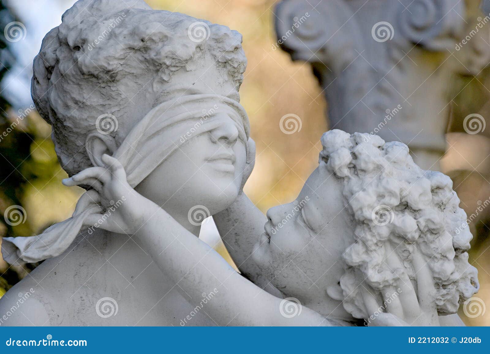 Cherub statue stock photo. Image of myth, statues, mythology - 2212032