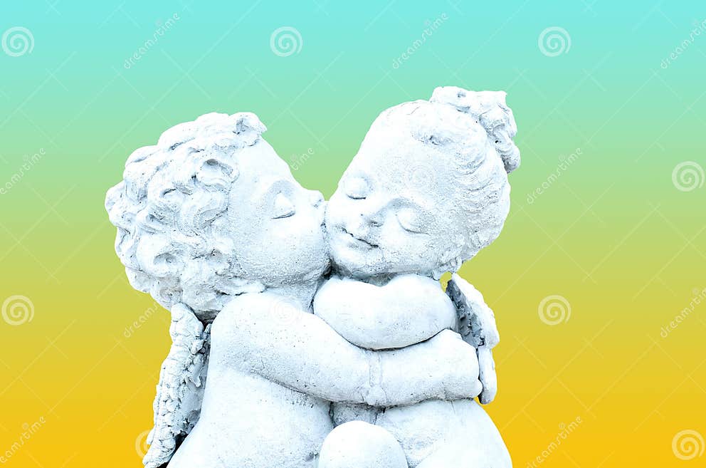 Cherub stock image. Image of cupid, cemetery, classical - 35855317