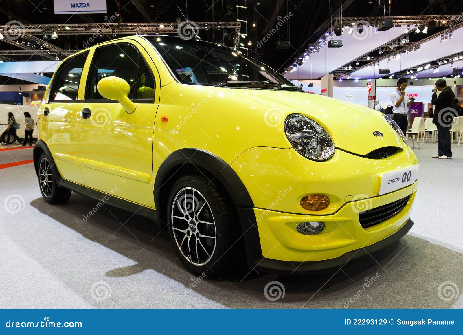 Chery QQ on display editorial stock image. Image of acceleration - 22293129