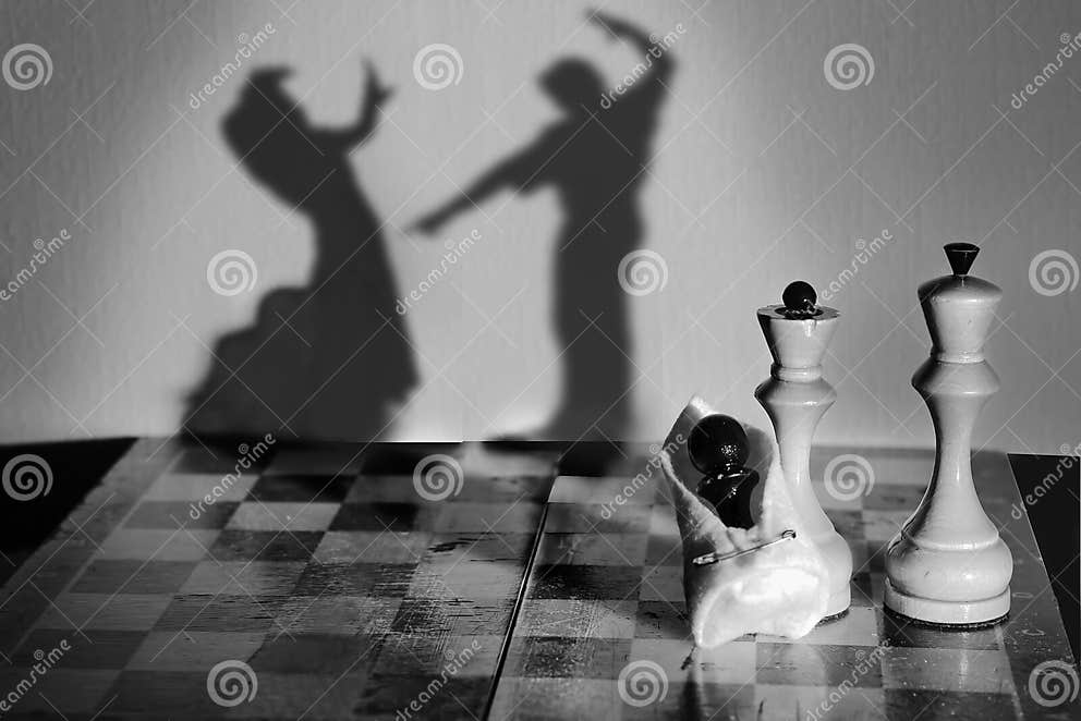 Chess stock photo. Image of drama, angry, chess, black - 1275064